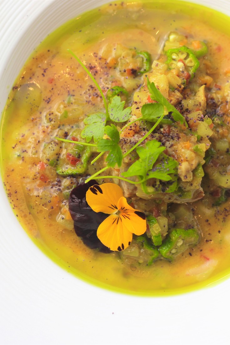 Cou-Cou & Flying Fish Recipe - Great British Chefs