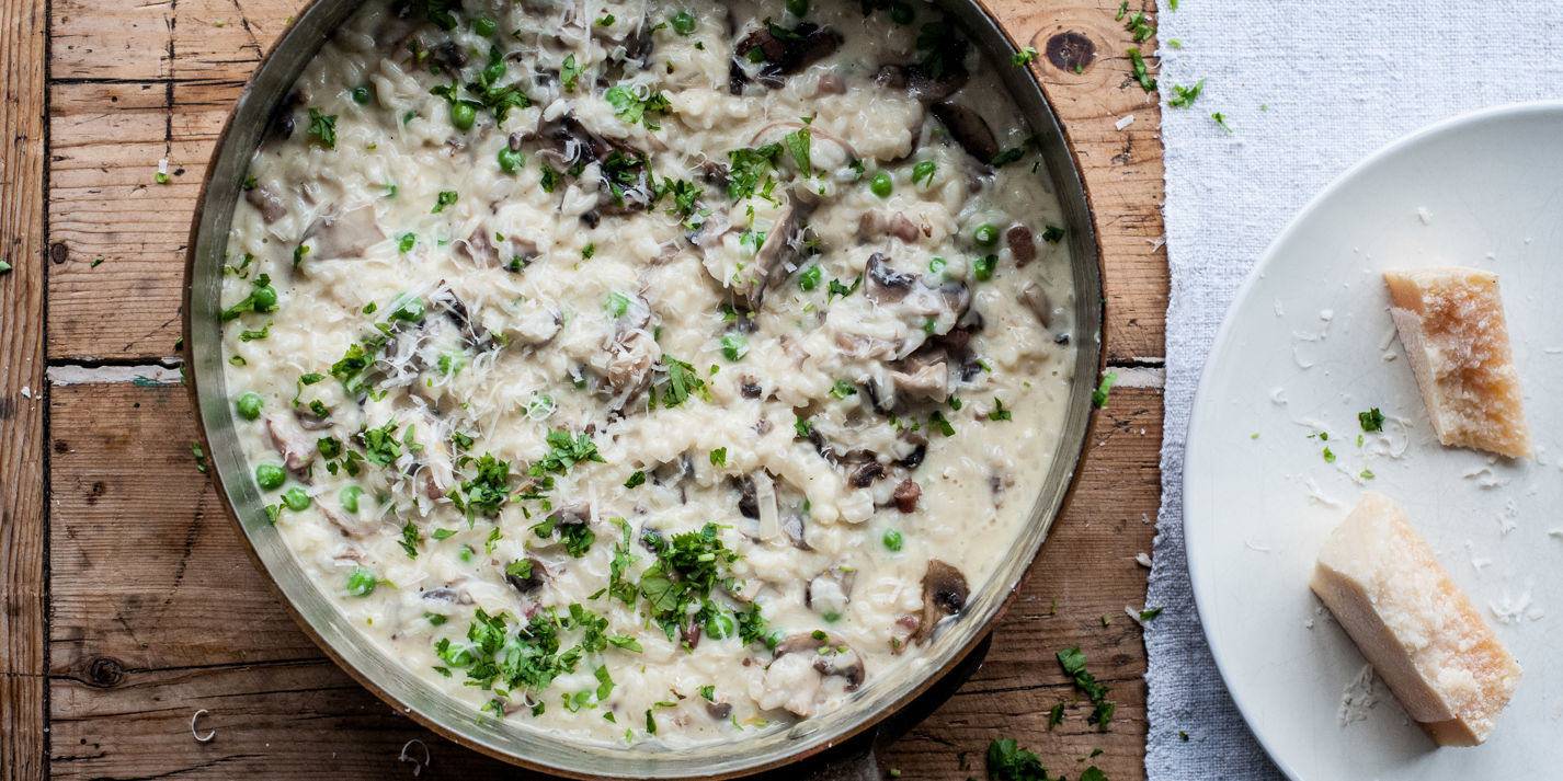 Pea and Pancetta Risotto Recipe - Great British Chefs